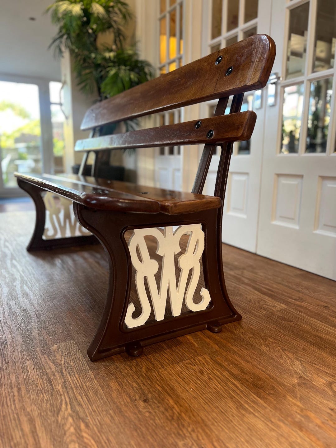 GWR Railway Platform Garden Bench - Etsy