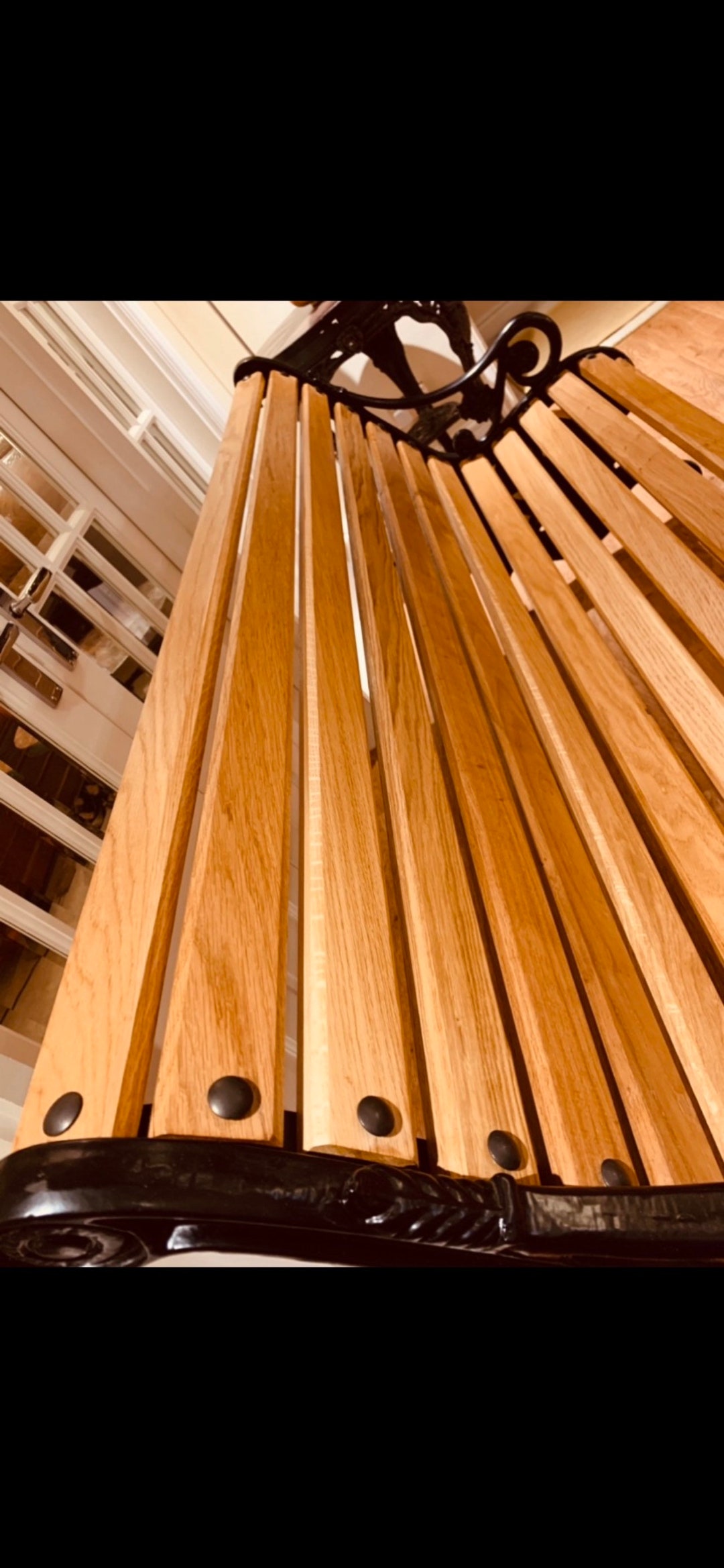 European White Oak Slats for Bench Restoration, Oiled and Ready to ...