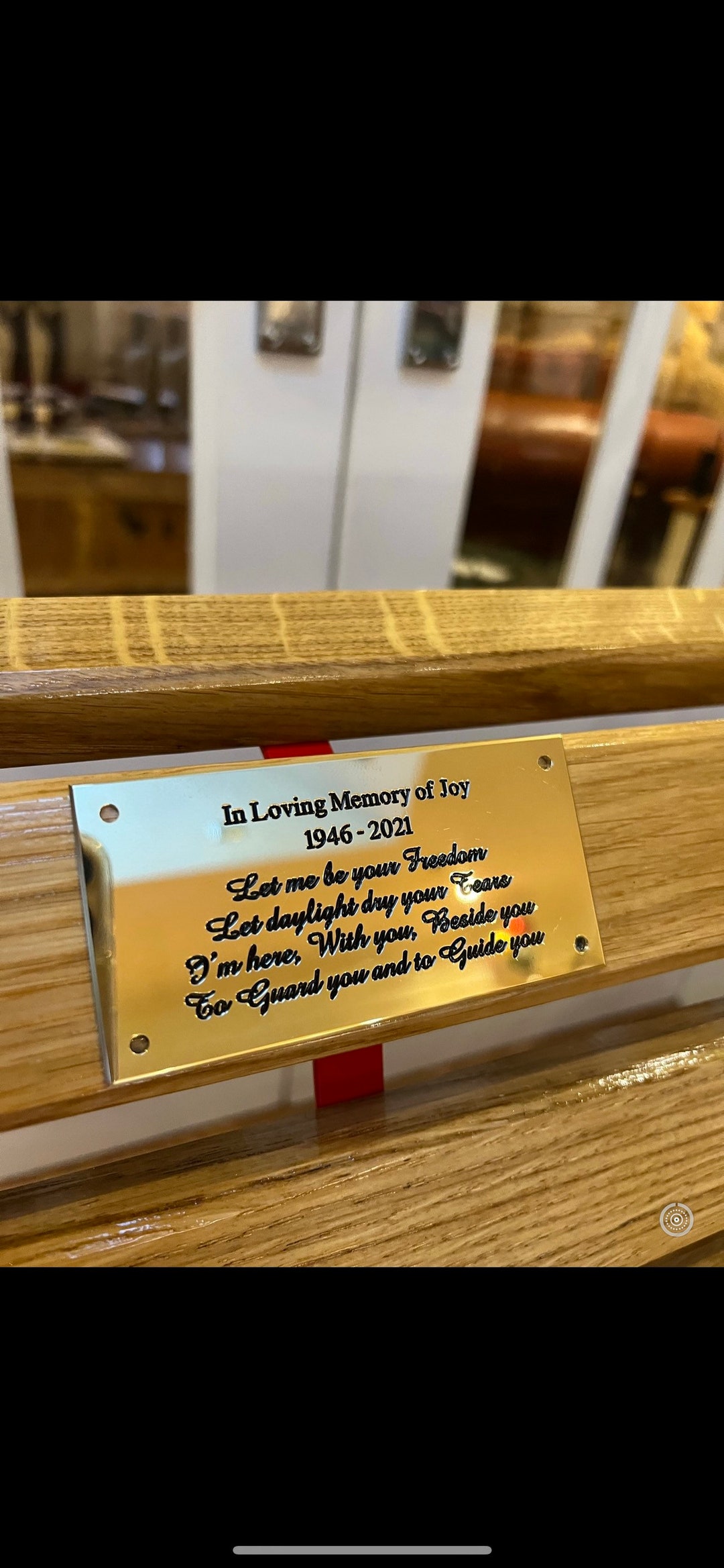 Memorial Birthday Gift Garden Bench - Etsy UK