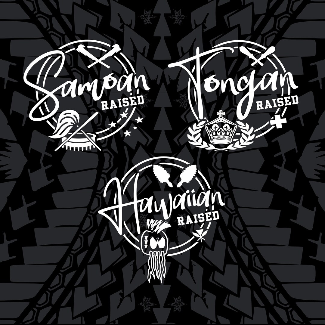 Polynesian Raised Decal Sticker - Etsy
