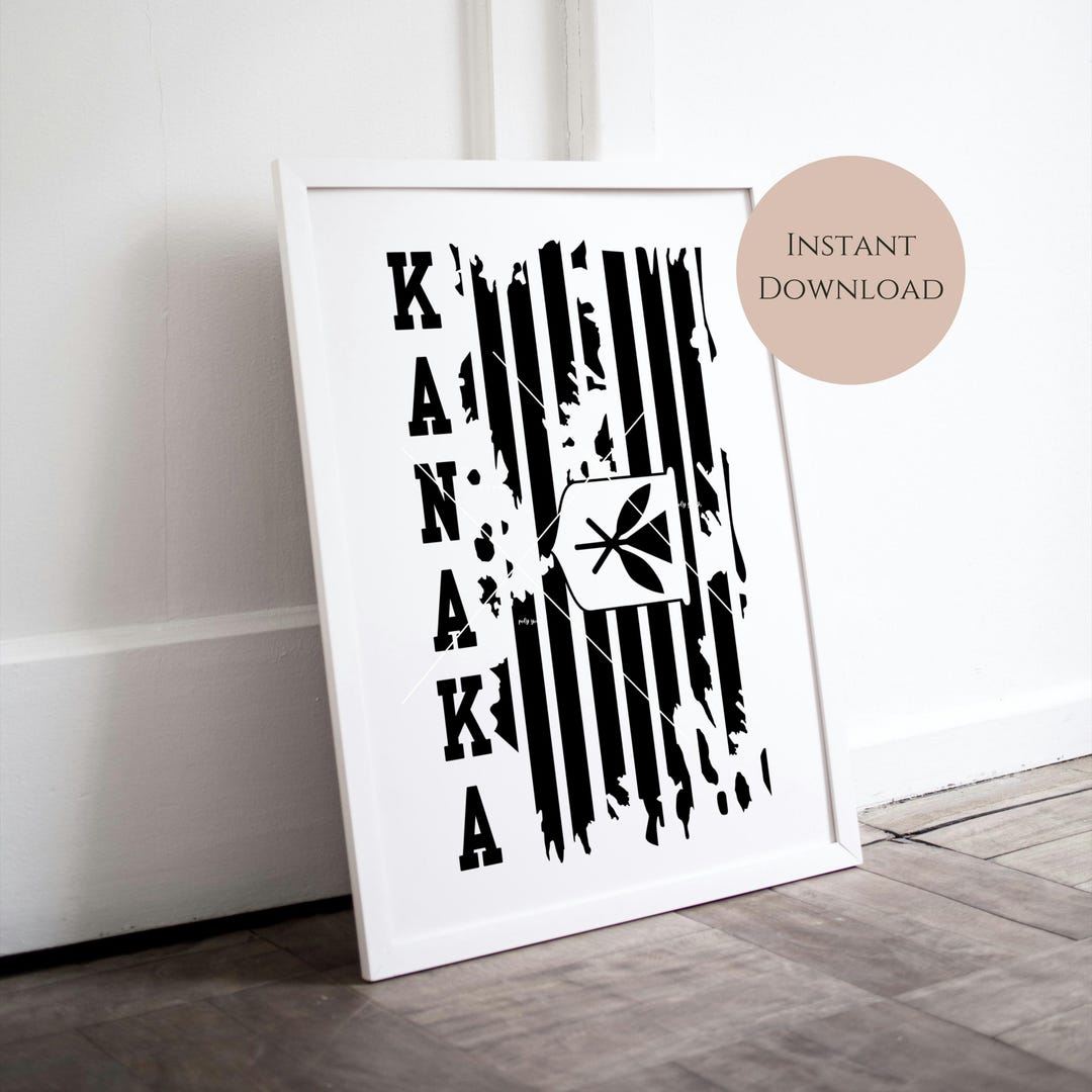 Kanaka Flag DIGITAL FILE - Etsy