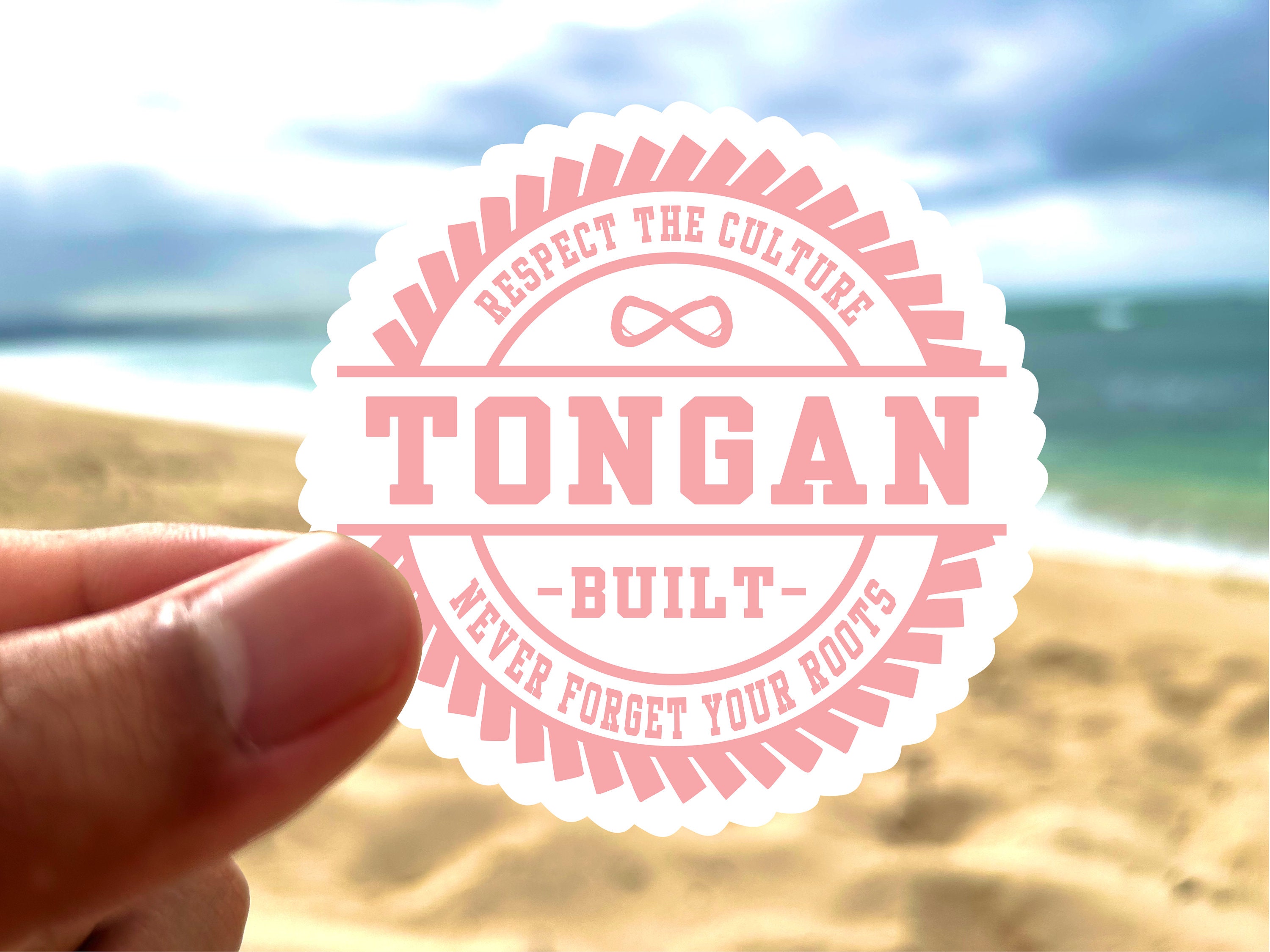 Tongan Built Sticker Tongan Culture Sticker Tongan Roots - Etsy
