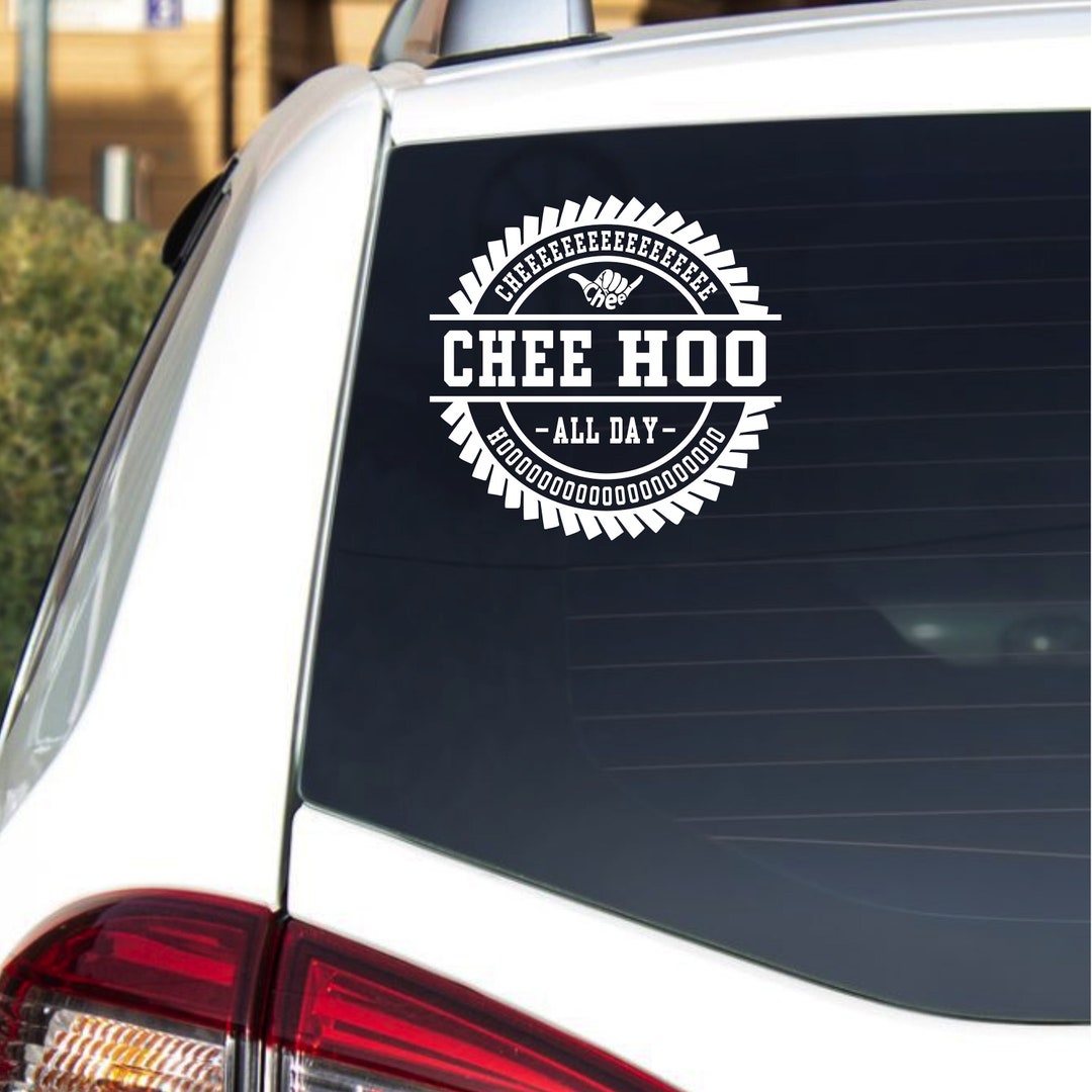 Chee Hoo Decal Sticker, Polynesian Pride - Etsy