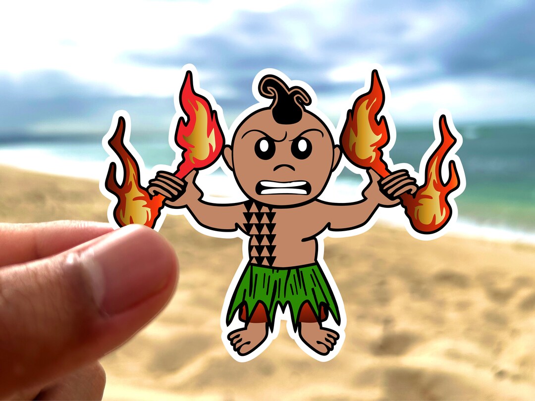 Fire Dancer Sticker - Etsy
