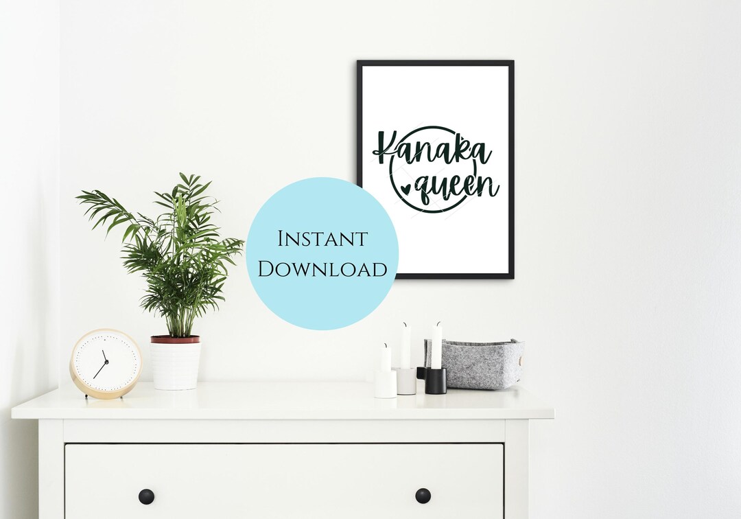 2 Designs Kanaka Queen Kanaka Mama DIGITAL FILE - Etsy
