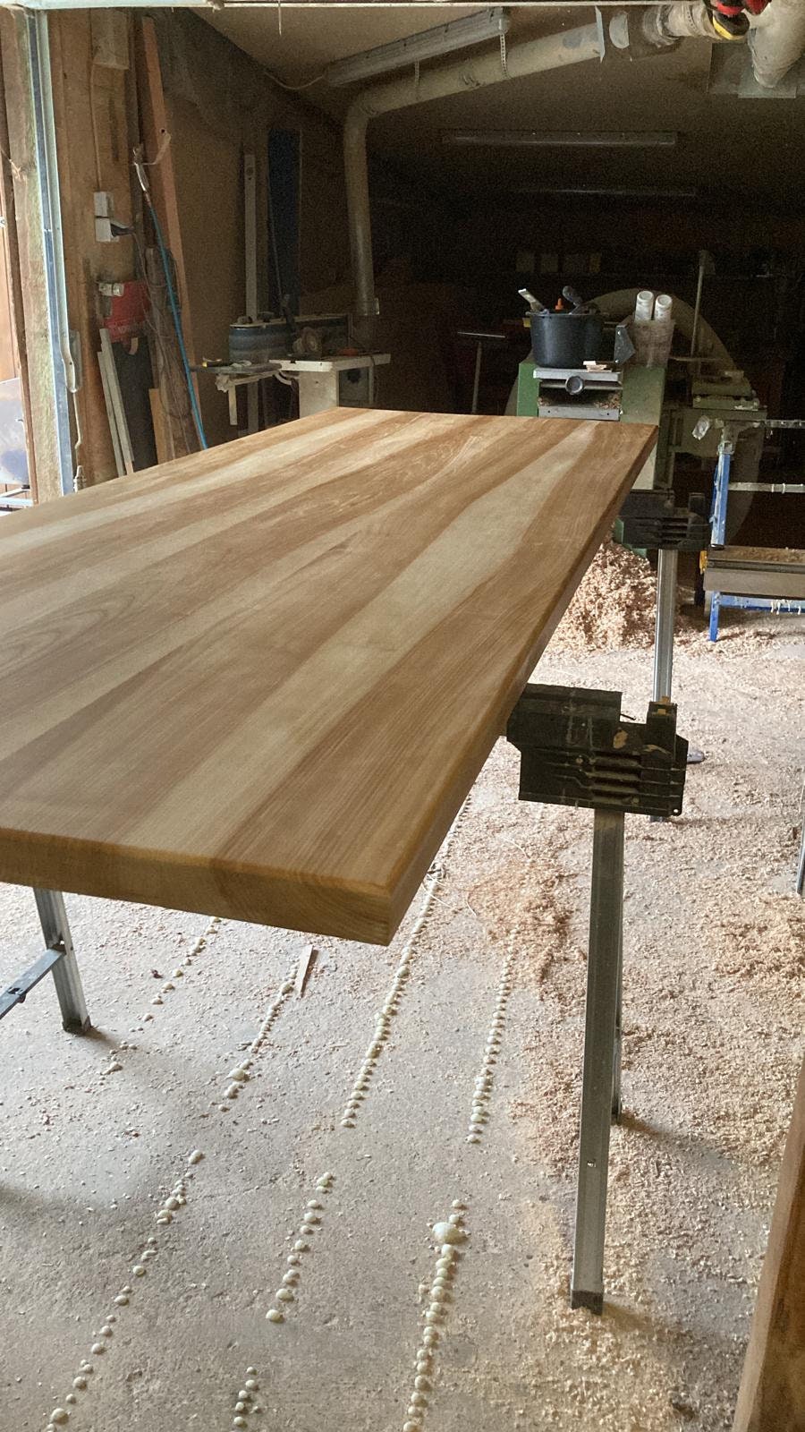 Table Dining Table Solid Ash Wood Scenery Table - Etsy