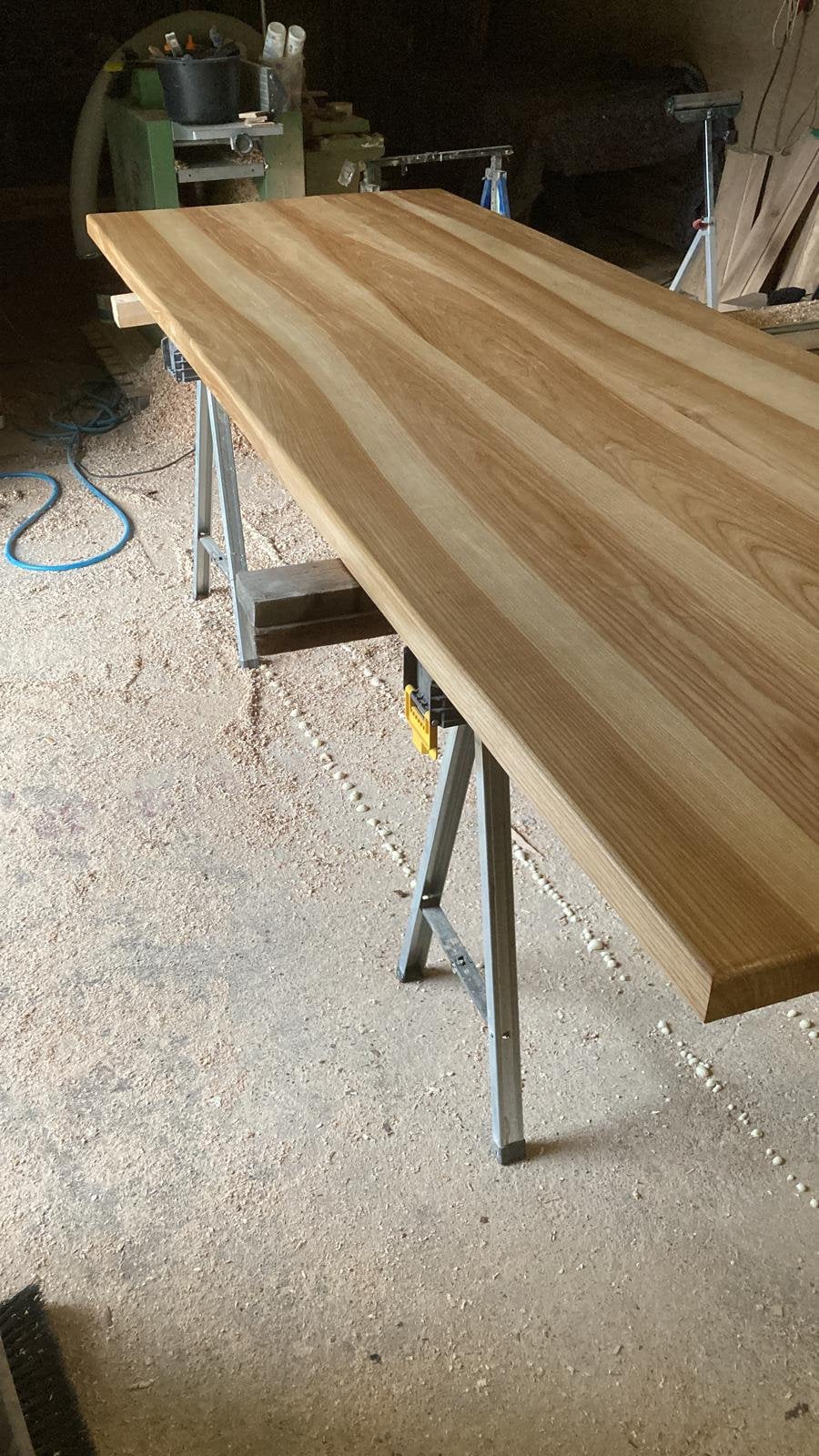 Table Dining Table Solid Ash Wood Scenery Table - Etsy
