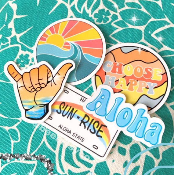 Summer Stickers Aesthetic Stickers Waterbottle Stickers - Etsy