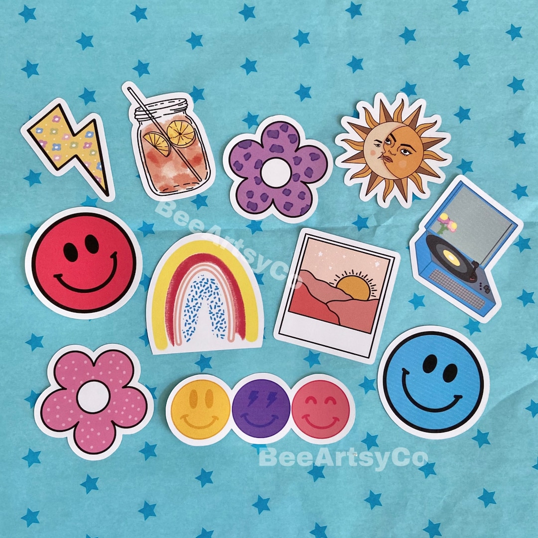 Preppy Sticker Pack | Preppy Stickers | VSCO Stickers | Aesthetic ...