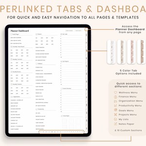 2024 2025 Mid Year Digital Planner, Dated Daily, Weekly, Monthly ...