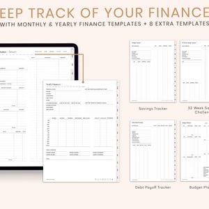 Undated Digital Planner, iPad & Android Planner, Goodnotes Planner ...