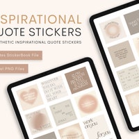 Affirmations Digital Stickers, Affirmation Stickers, Digital Planner ...