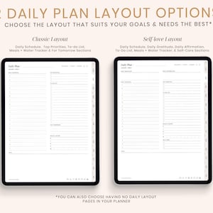 Undated Digital Planner, iPad & Android Planner, Goodnotes Planner ...