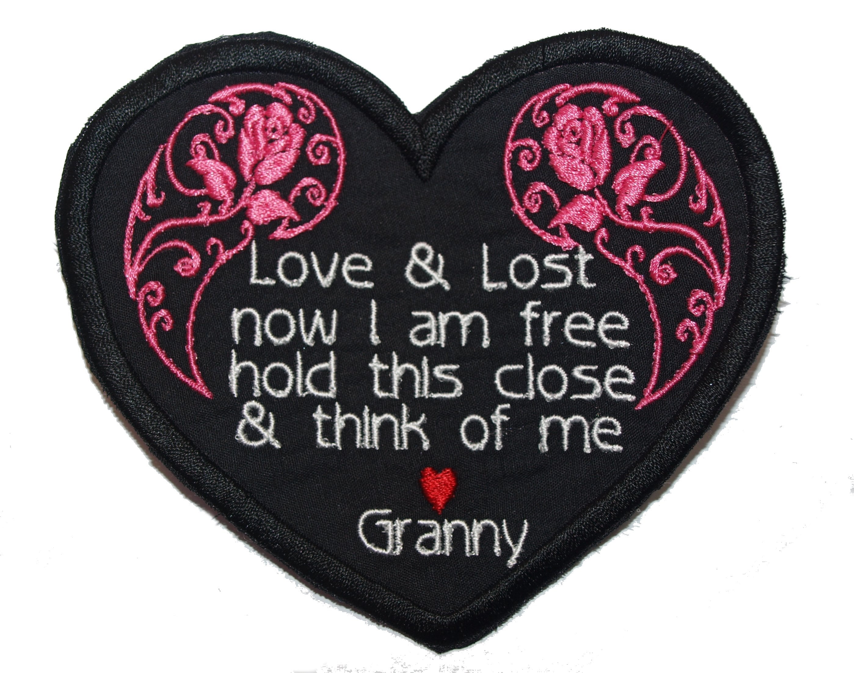 Sew-on Patch Memory Message Wings Are Ready Perfect for - Etsy