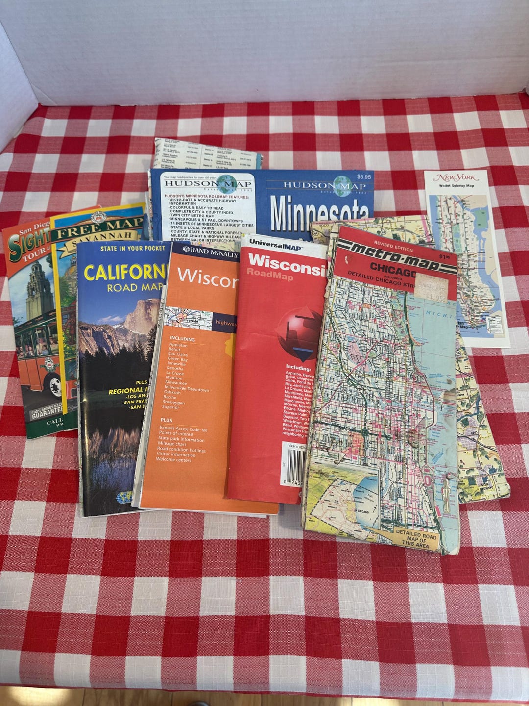 Assorted Paper Maps - Etsy