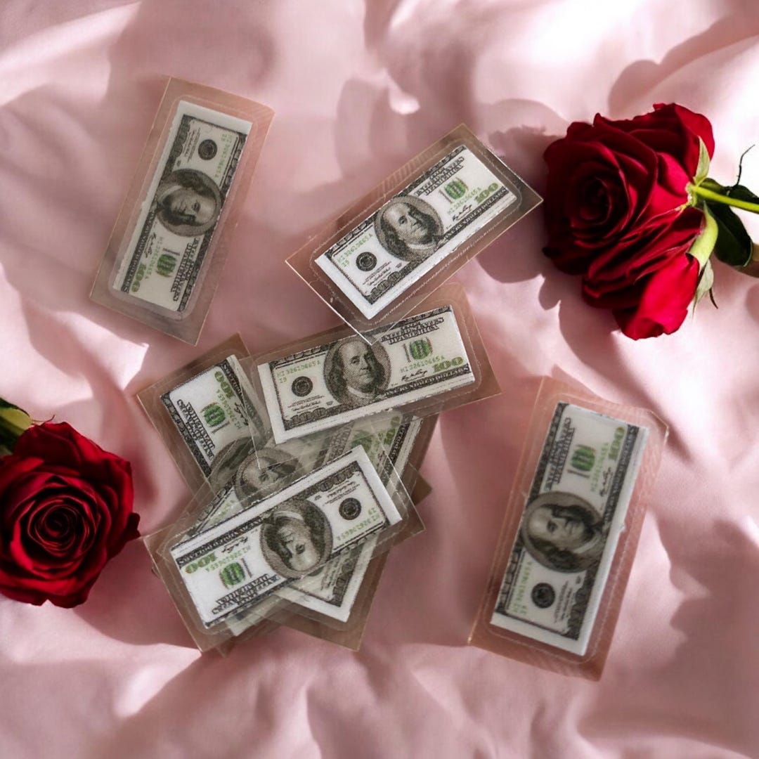 100 Dollar Bill Resin Insert - Etsy