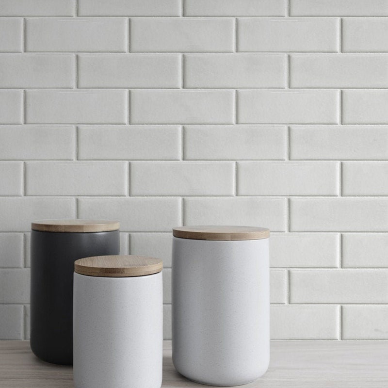 Subway Tile Wallpaper - Etsy