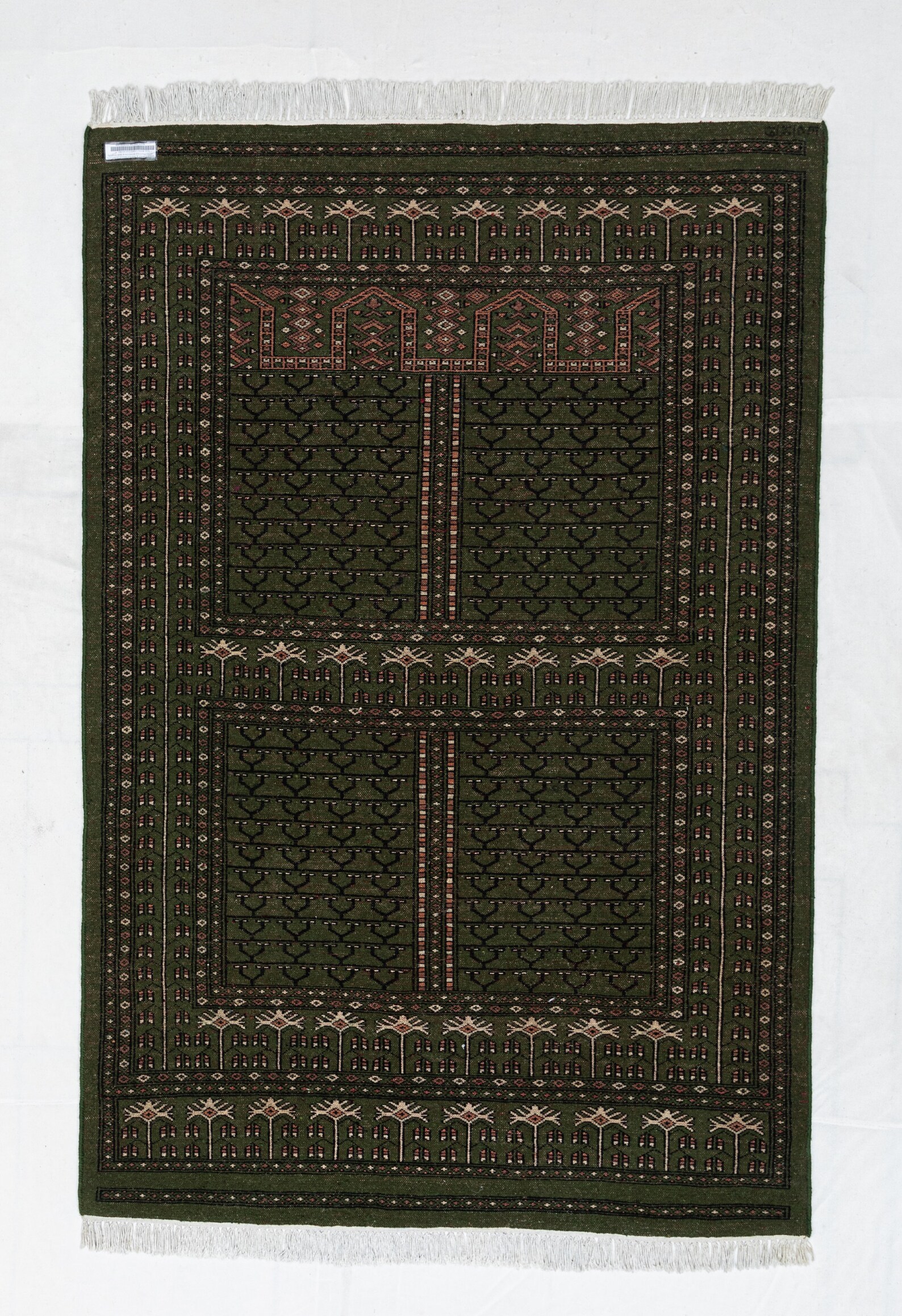 Olive Green mehndi Wind Palace Design Rug Wool Olive Green - Etsy UK