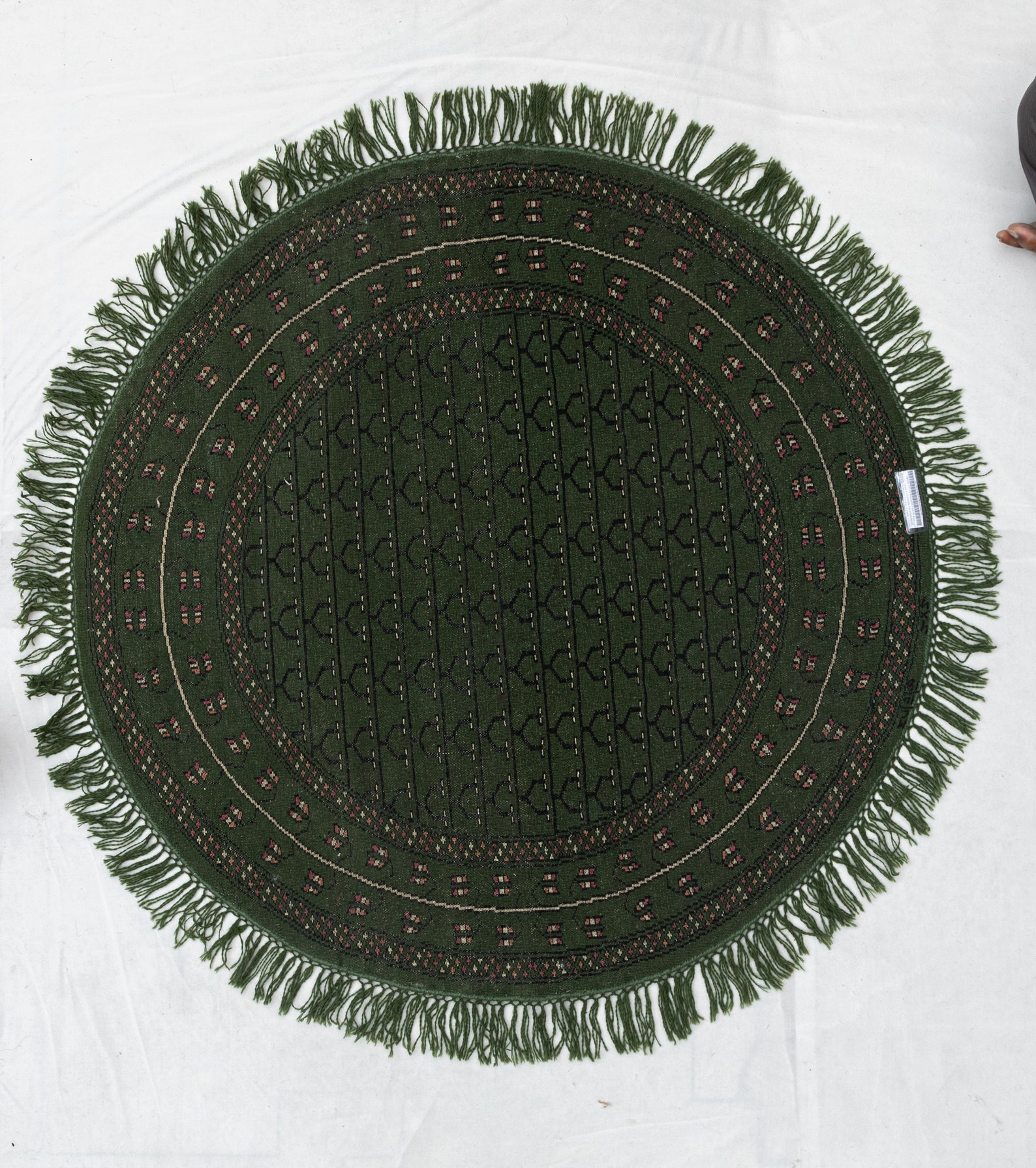 Olive Green mehndi Wind Palace Design Rug Wool Olive Green - Etsy UK