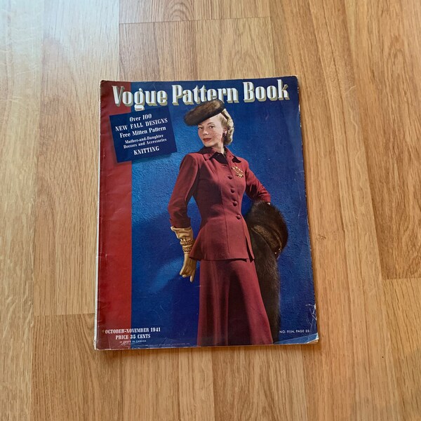 Vogue Pattern Book - Etsy