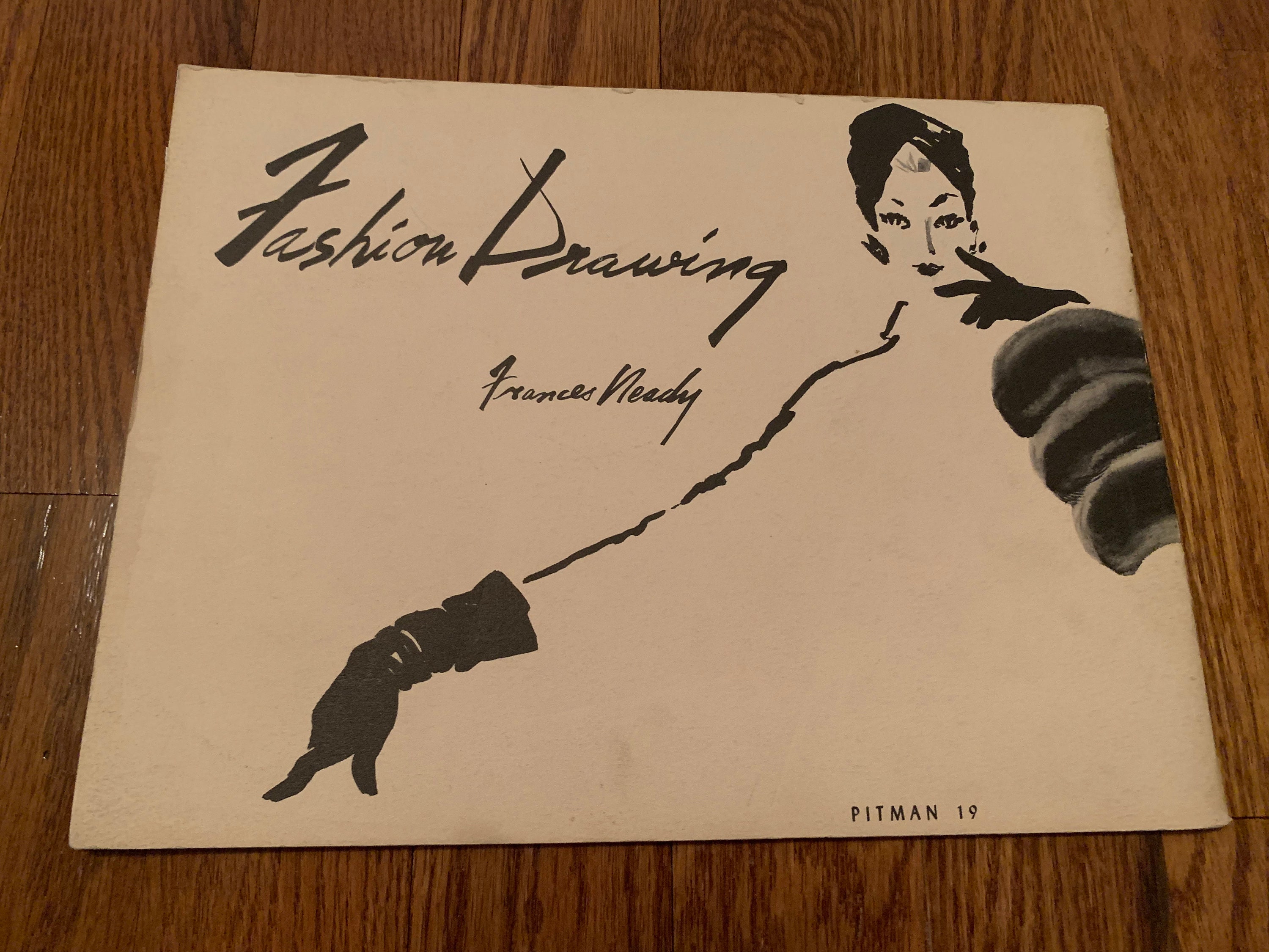 1958 Fashion Drawing, With Illustrated Cover by Frances Neady, Many ...