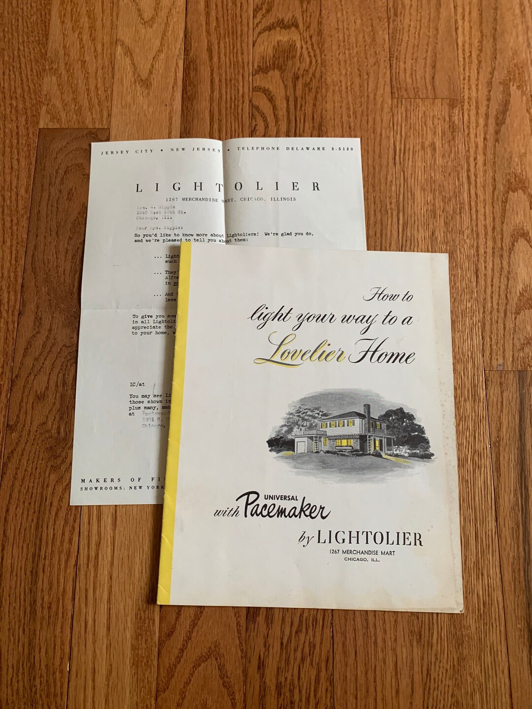 RARE 1950's Lightolier, With Universal Pacemaker, How to Light Your Way ...