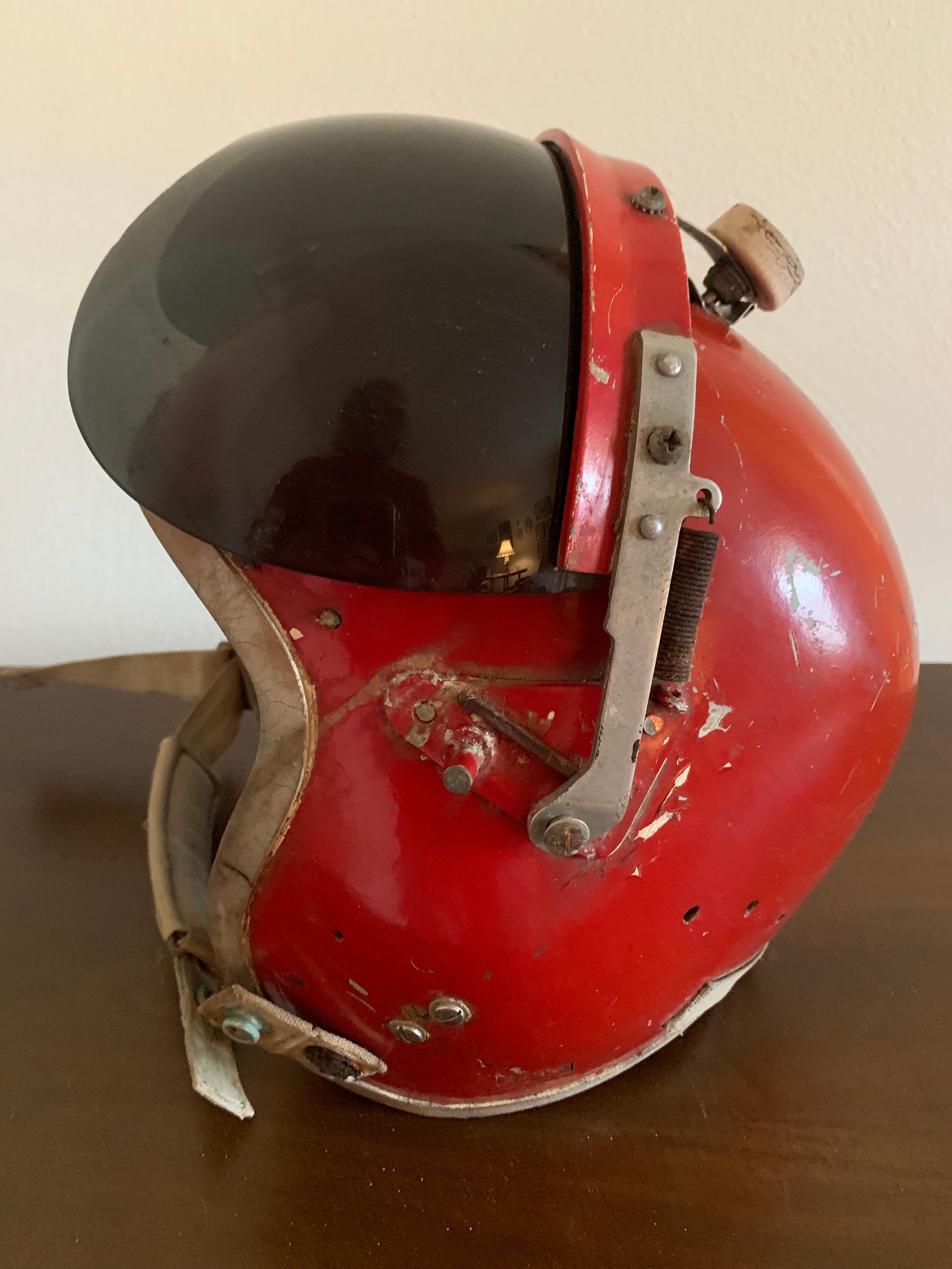 1960's U.S. Air Force, Military Vietnam War Pilot's Helmet, With ...