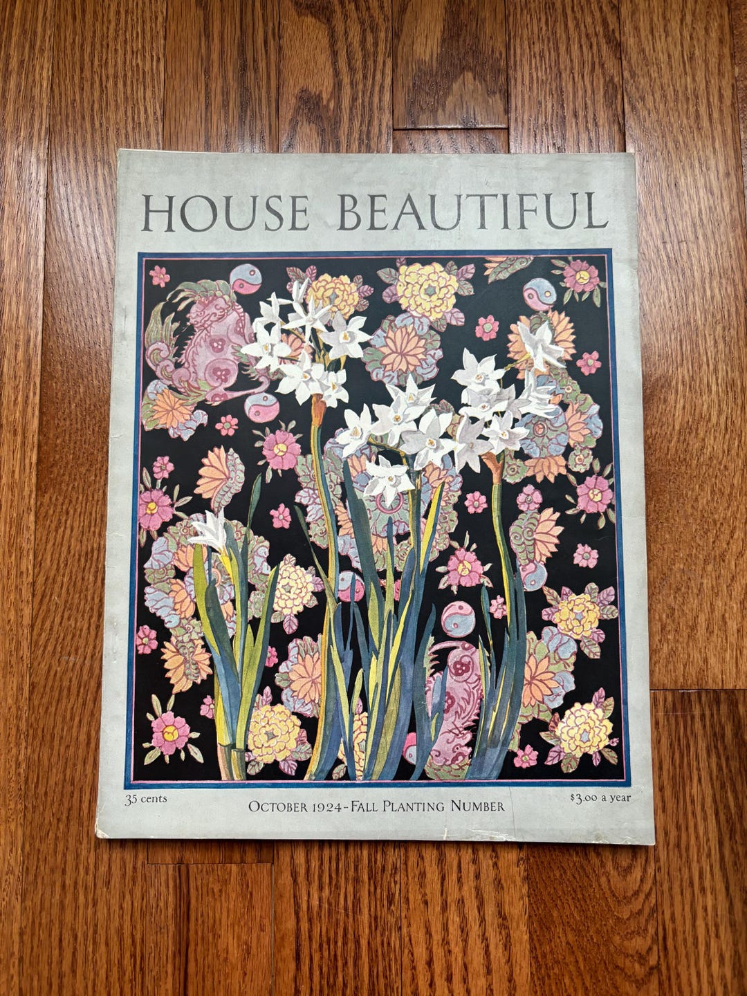 1924 October House Beautiful-fall Planting Number Magazine, No.4, Art ...