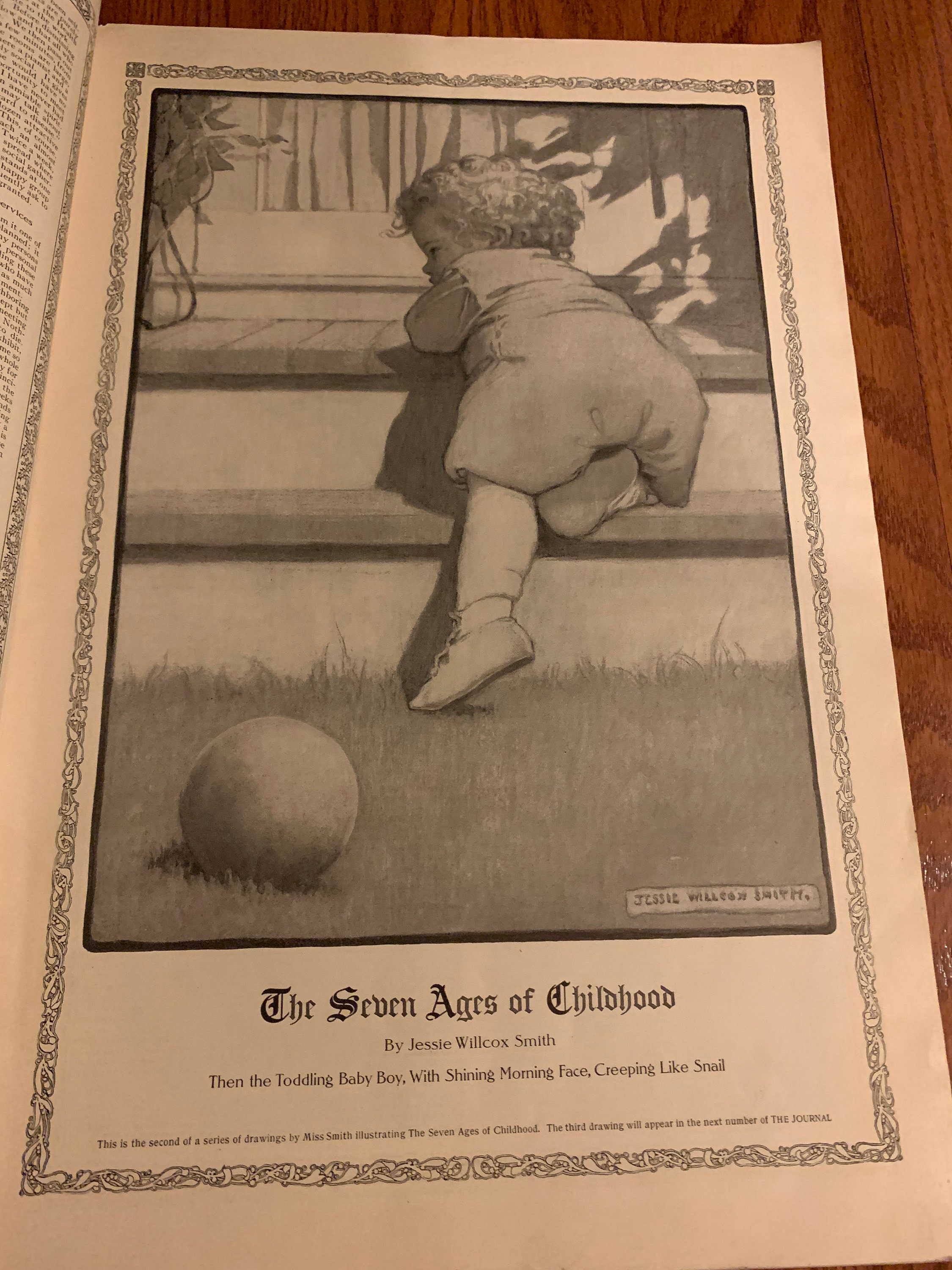 RARE 1908 the Christmas Ladies Home Journal December Cover - Etsy