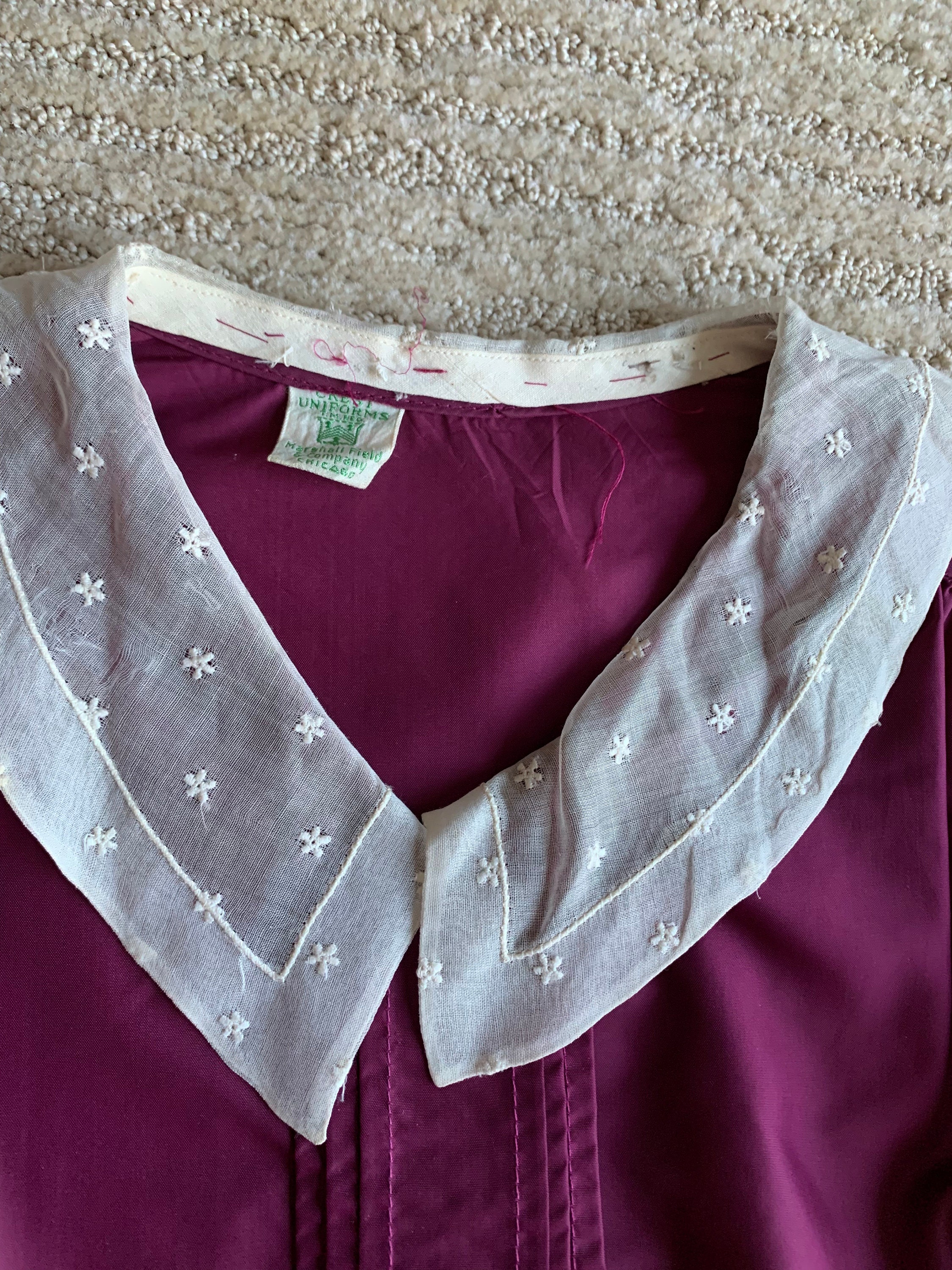 1950's Marshall Field's & Co. Chicago, Crest Uniforms Label, Maid ...