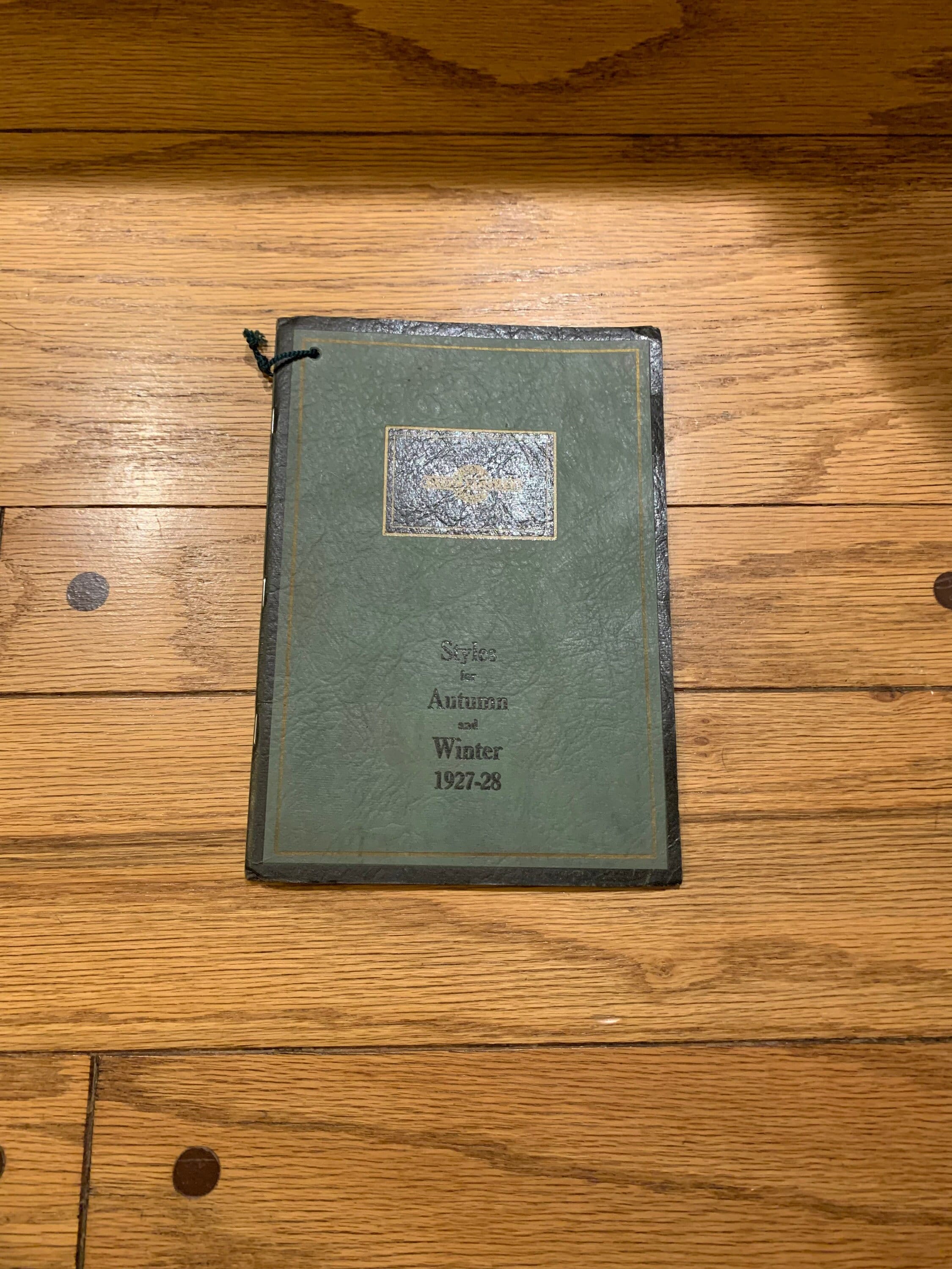 RARE 1927-28 J. Capps and Sons, Capps Clothes Salesman's Sample Autumn ...