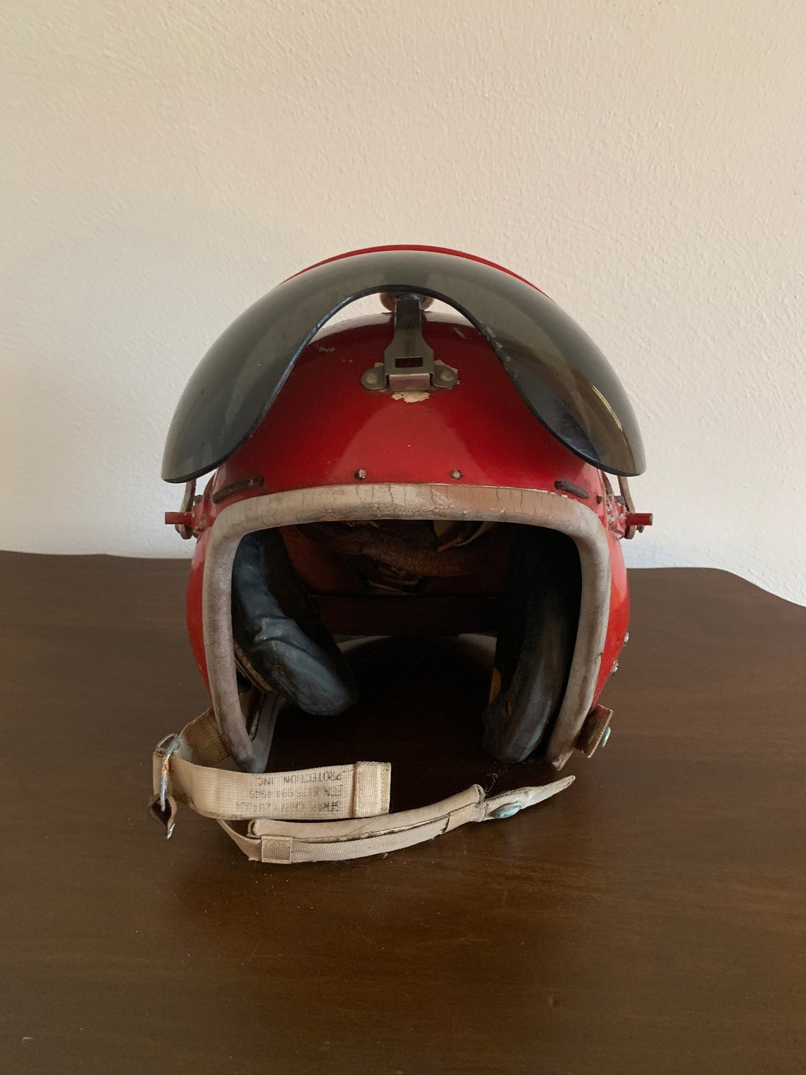 1960's U.S. Air Force, Military Vietnam War Pilot's Helmet, With ...