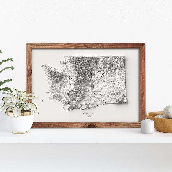 Washington State Art - Etsy