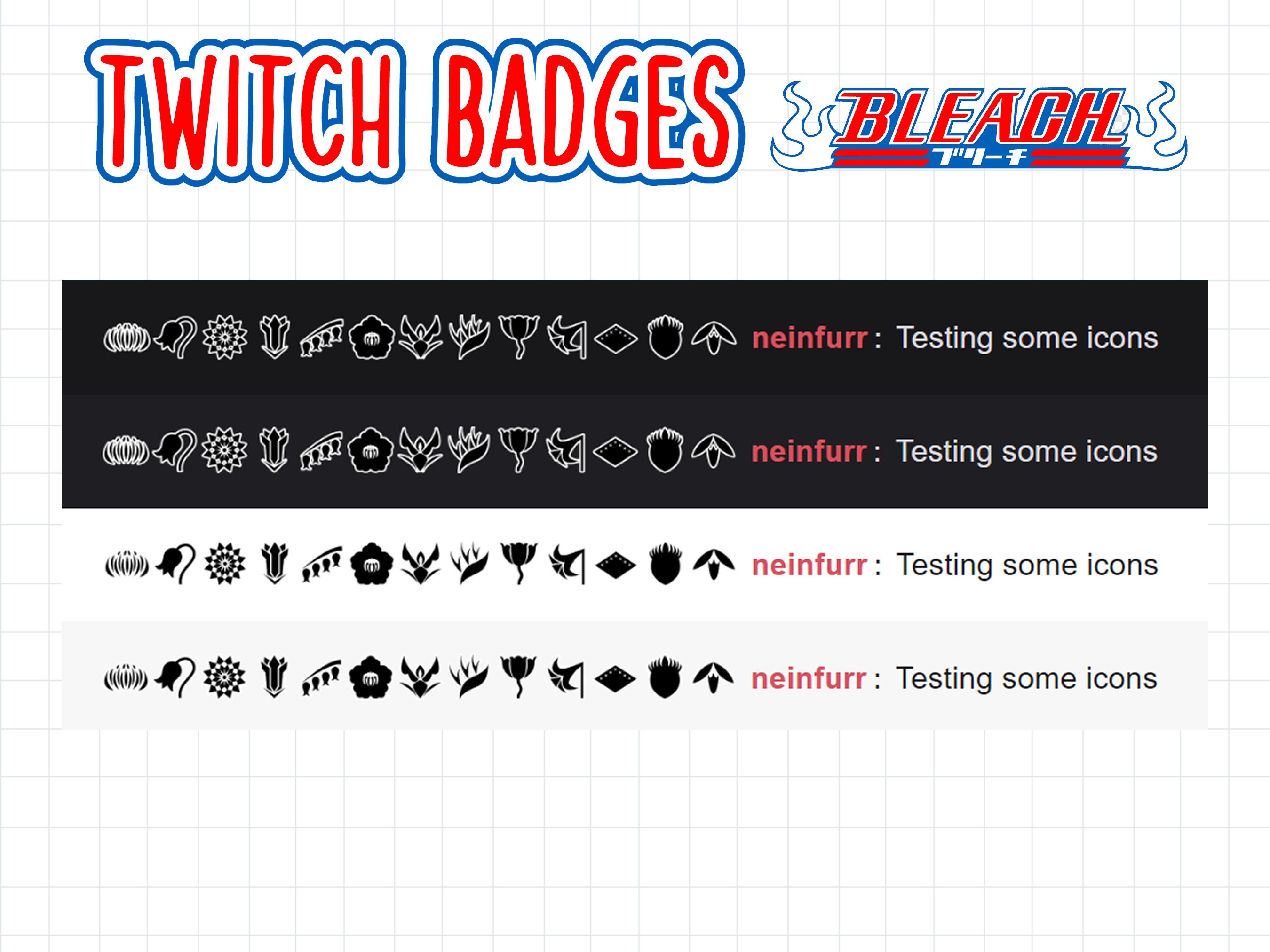 Bleach Captains Symbols