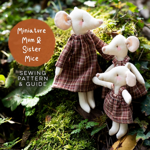 Maileg Mouse Sewing Pattern - Etsy