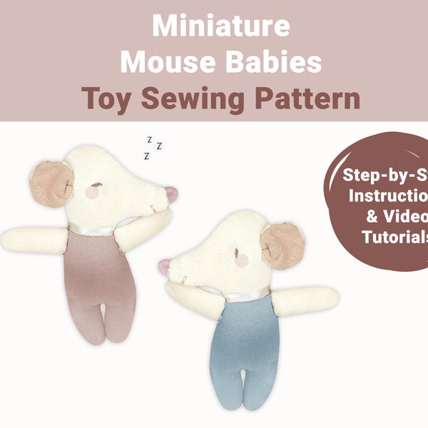 Mouse Sewing Pattern - Etsy