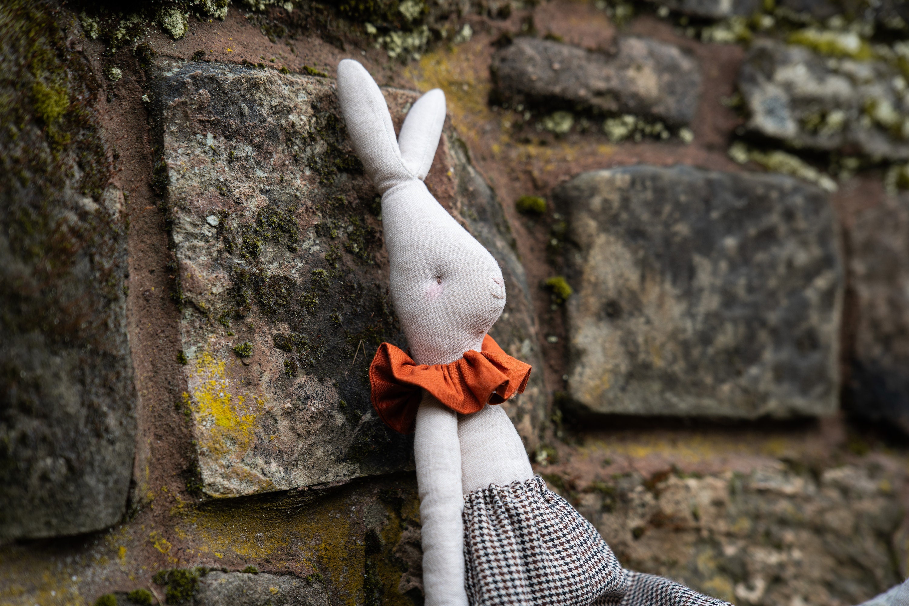 DIY Large Rabbit Toy Sewing Pattern | Cute Scandi Rag Heirloom Doll ...