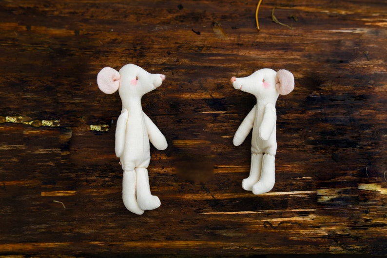 DIY Mini Brother & Sister Toy Sewing Pattern Cute Kawaii Scandi Rag ...