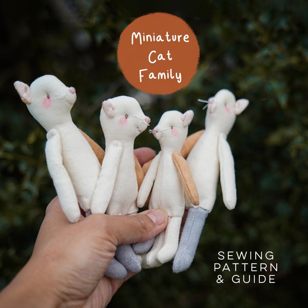 Rag Doll Cat Pattern - Etsy