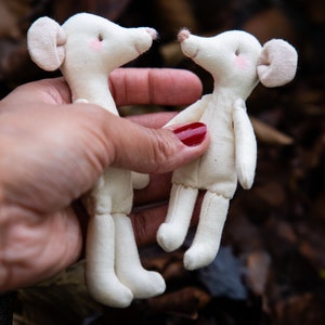 DIY Mini Mouse Family Toy Sewing Pattern (no Clothes) | Cute Scandi Rag ...