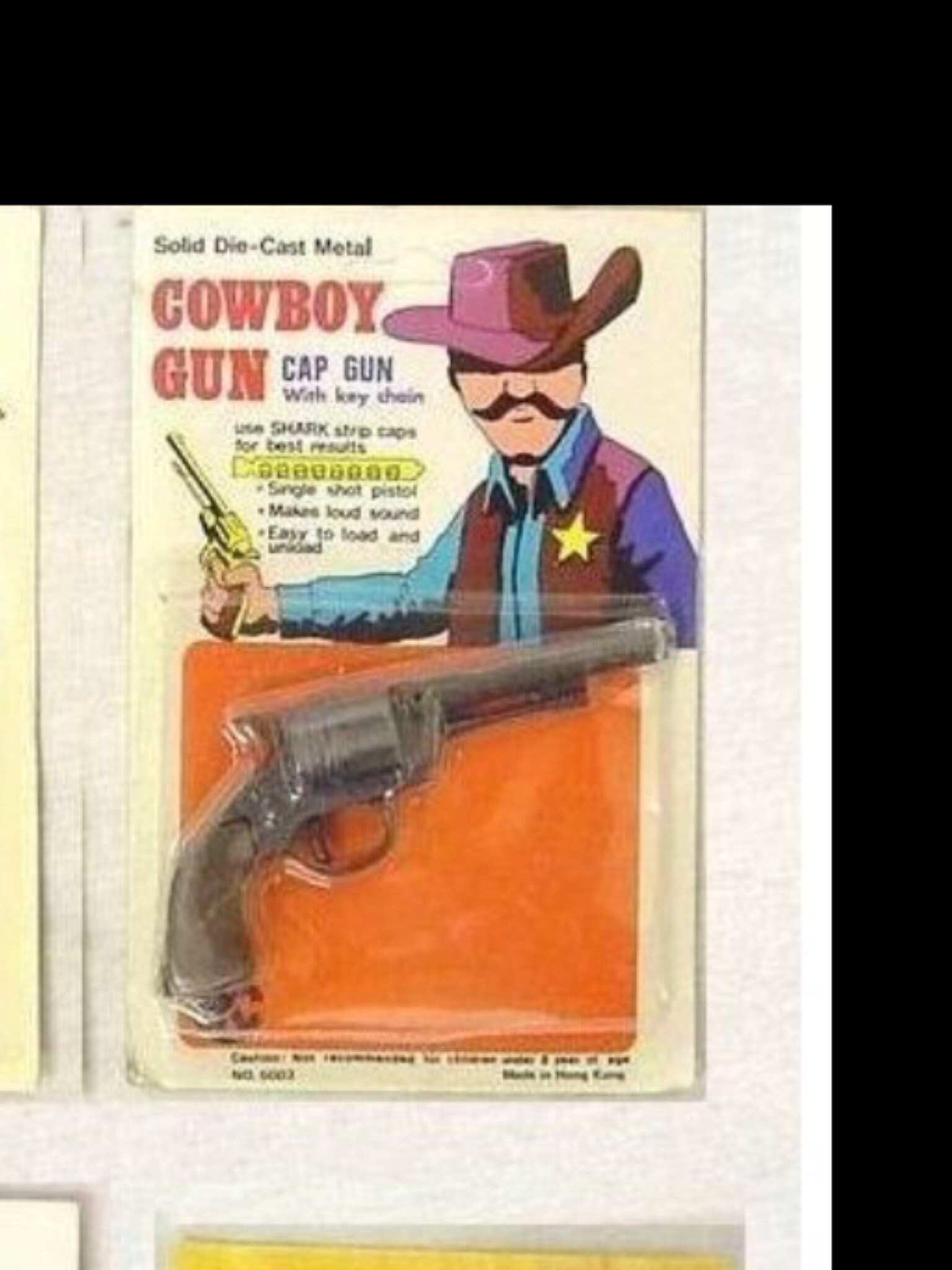 Vintage miniature cap gun x 4 | Etsy