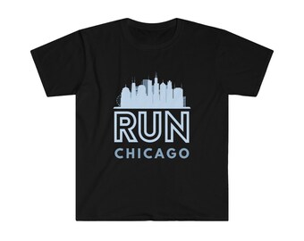 Run Chicago T Shirt - Etsy