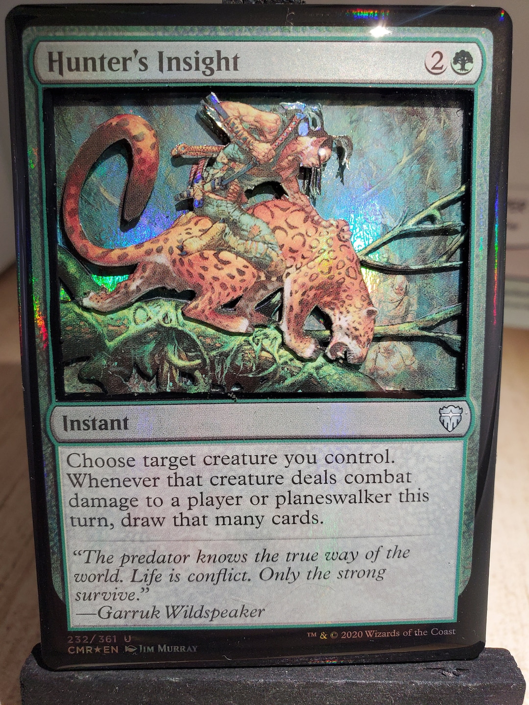 MTG 3D Alter Magic the Gathering Card Art Hunter's Insight - Etsy ...