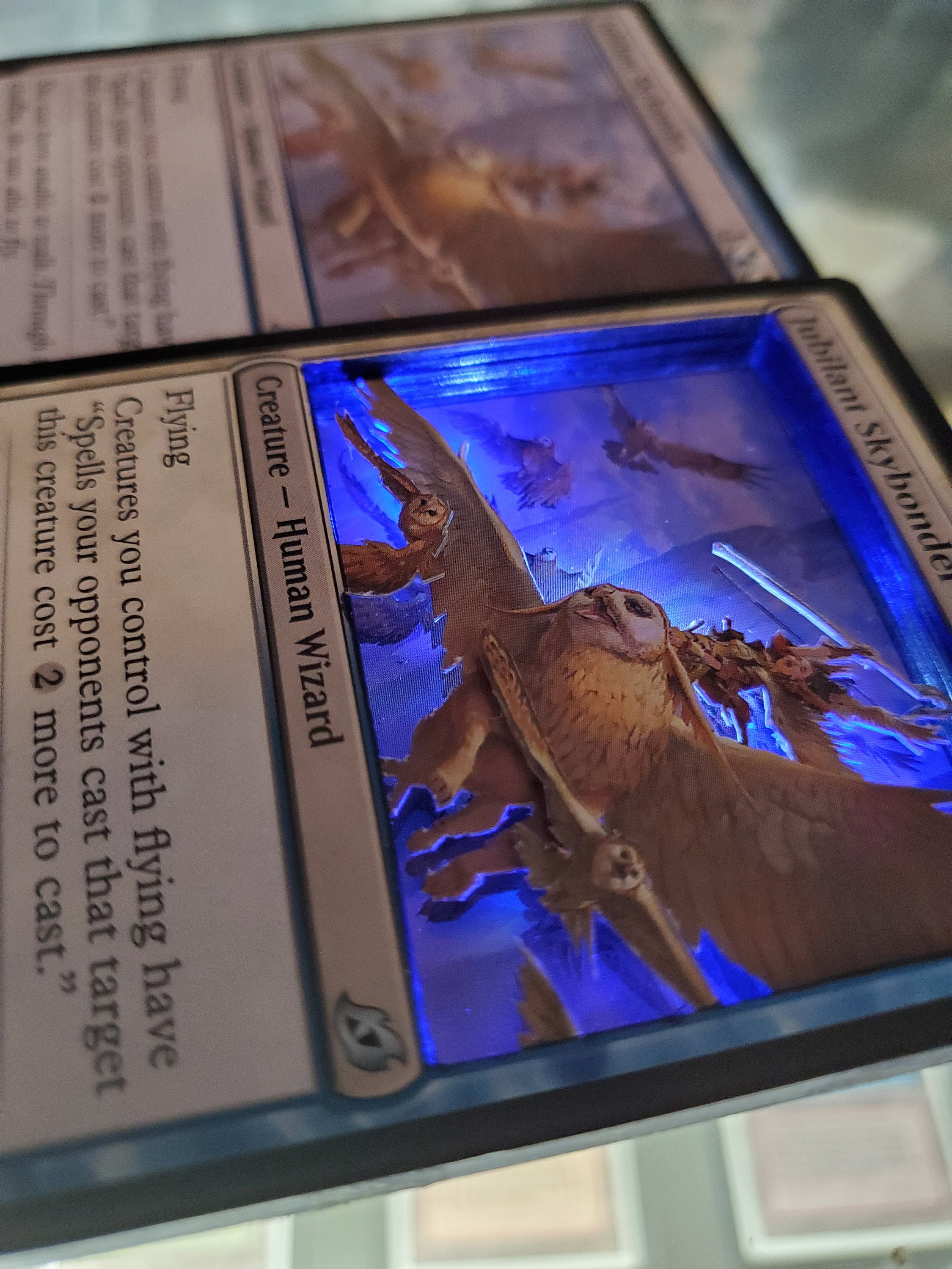 MTG Alter 3D Card Jubilant Skybonder Ikoria Set Collectible | Etsy