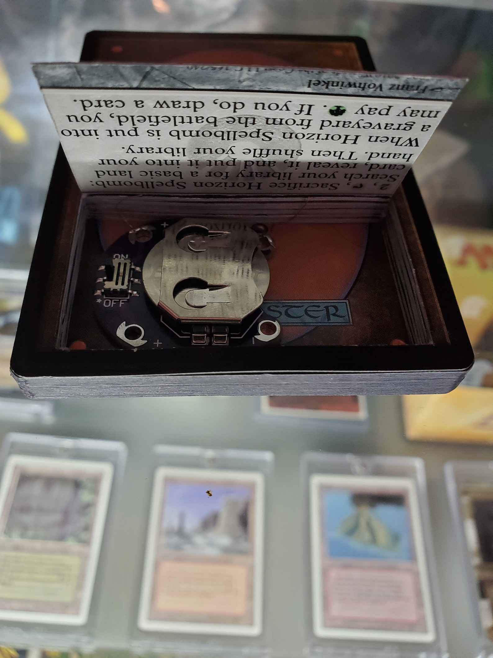 MTG Alter 3D Card Ram Through Ikoria Set Collectible LED Magic the ...