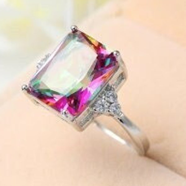 Rainbow Topaz - Etsy