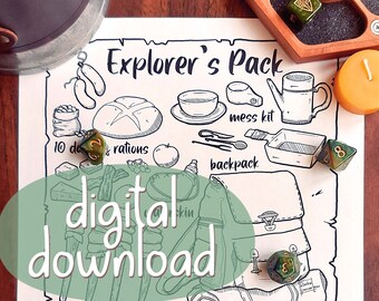 Explorer's 5e - Etsy