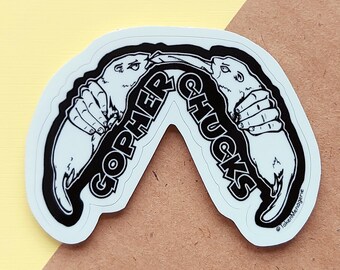Chuck Sticker - Etsy