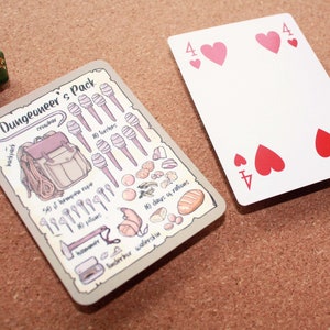 DND Equipment Packs Complete Set of Visual Aid Reference - Etsy