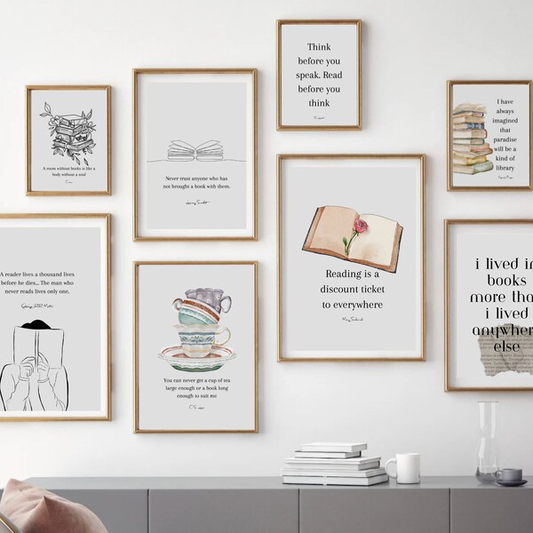 Literature Art - Etsy